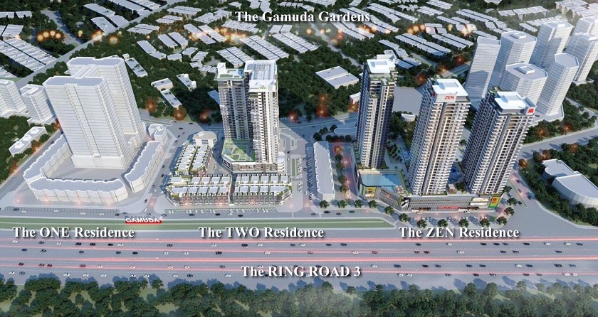 Chung cư Gamuda The Two Residence
